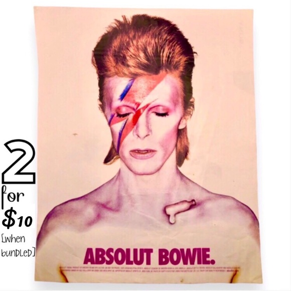 Absolut Vodka | Art | Absolut Vodka Absolut Bowie Original 20 Vintage ...
